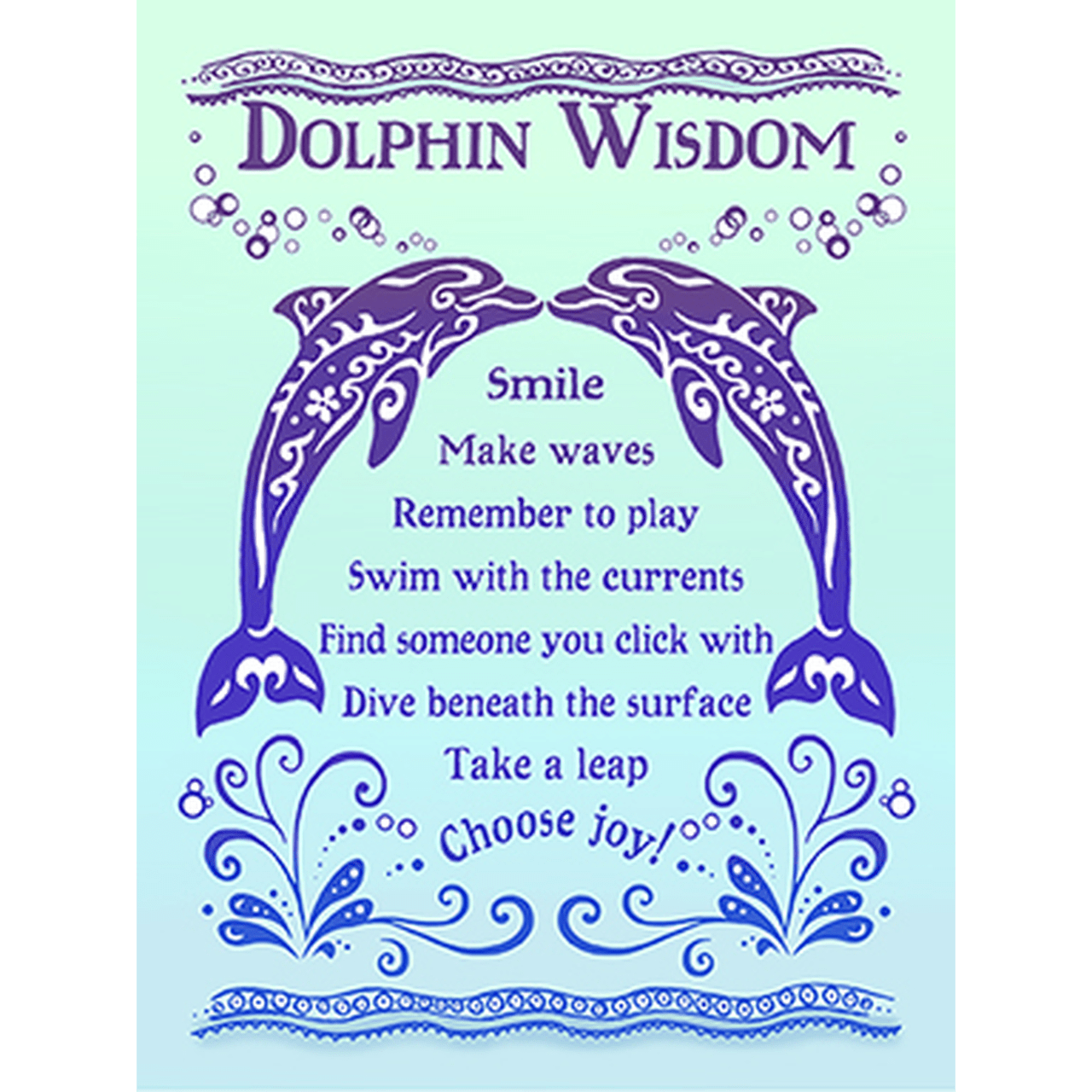 Dolphin Wisdom – Banana Patch Studio