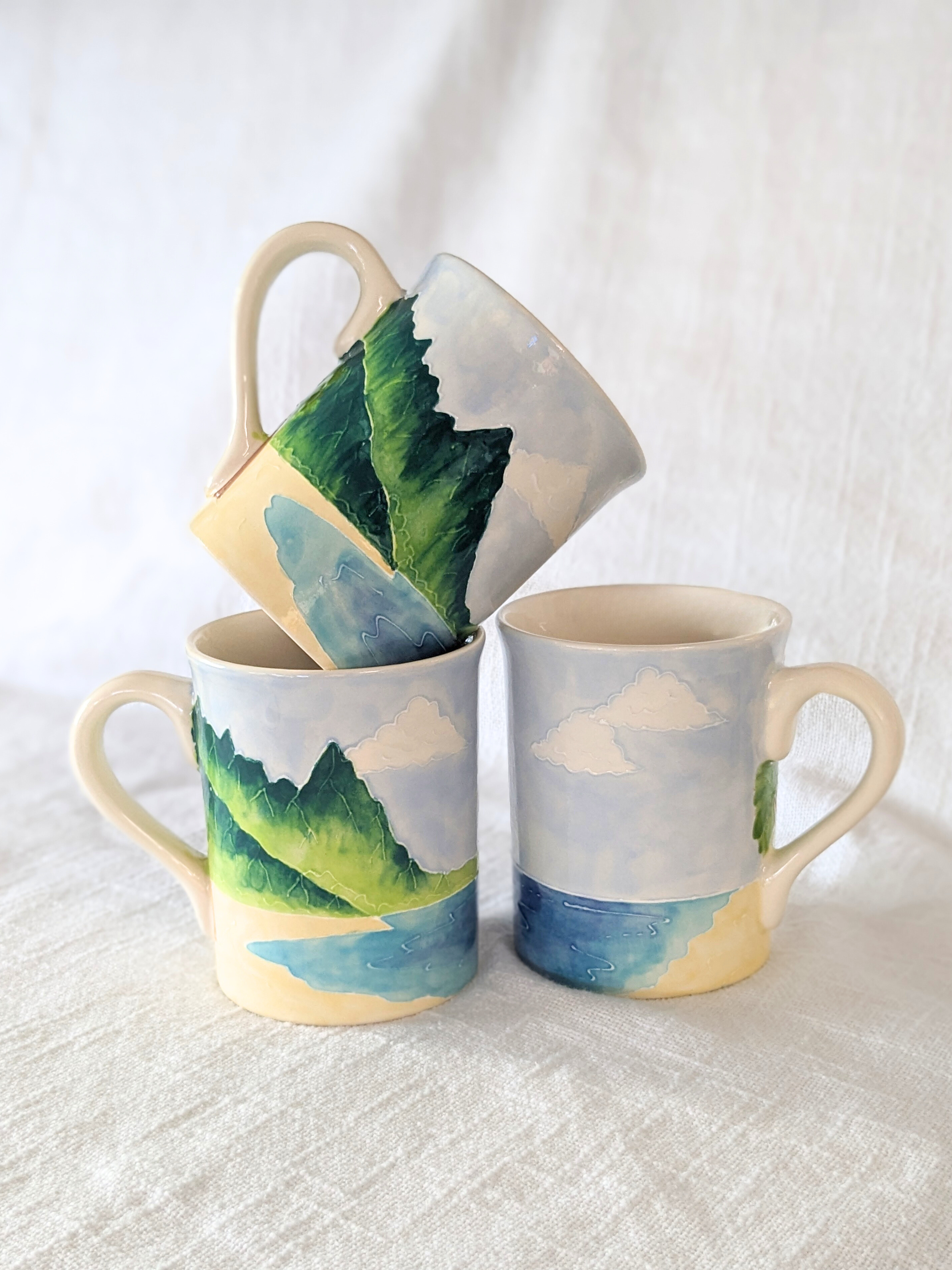 Large Mug Bali Hai – Banana Patch Studio