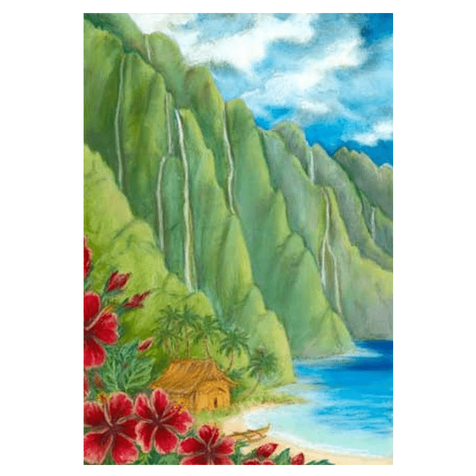 Na Pali Hale (Giclée) – Banana Patch Studio